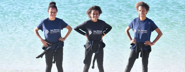 Dive into learning. SeaWomen of Melanesia. – FFA Training